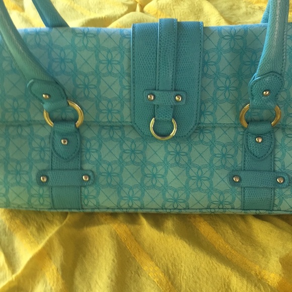Alfani | Bags | Alfani Turquoise Purse | Poshmark